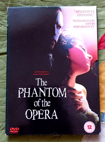 THE PHANTOM OF THE OPERA – DVD, 2- DISC BOX SET REGION 2 LIKE NEW FREE ...