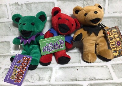 Grateful Dead Collectible Plush Dancing Bears Bertha Stagger Lee ...