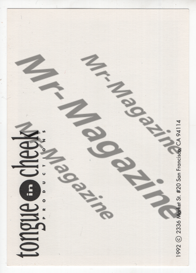 Lesbian Interest Leather Model 4"x6" Postcard Sexy Cheesecake Risqué ...