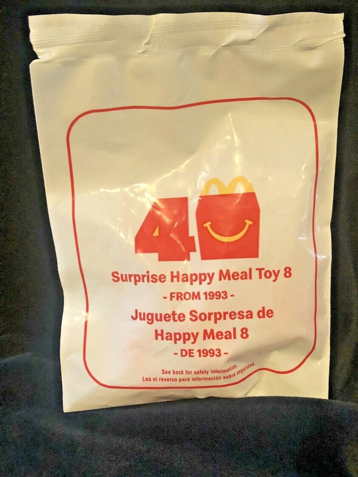 McDonalds Happy Meals Blind Bags Surprise Toys 1993 1998 & 2002 Lot Of ...