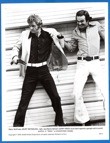BURT REYNOLDS JERRY REED Original Vintage 8x10 News Press Photo 1976 ...