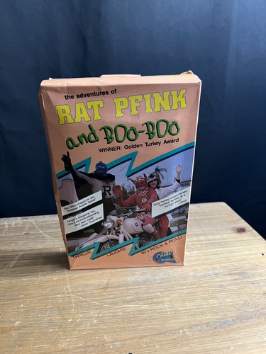 The Adventures of Rat Pfink and Boo-Boo 1987 B&W CAMP VIDEO RARE BIG ...