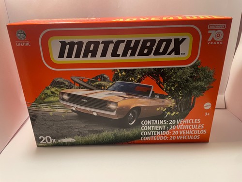 Matchbox FGM48 Boxed Set of 20 Diecast Vehicles. Audi, BMW etc Mint ...