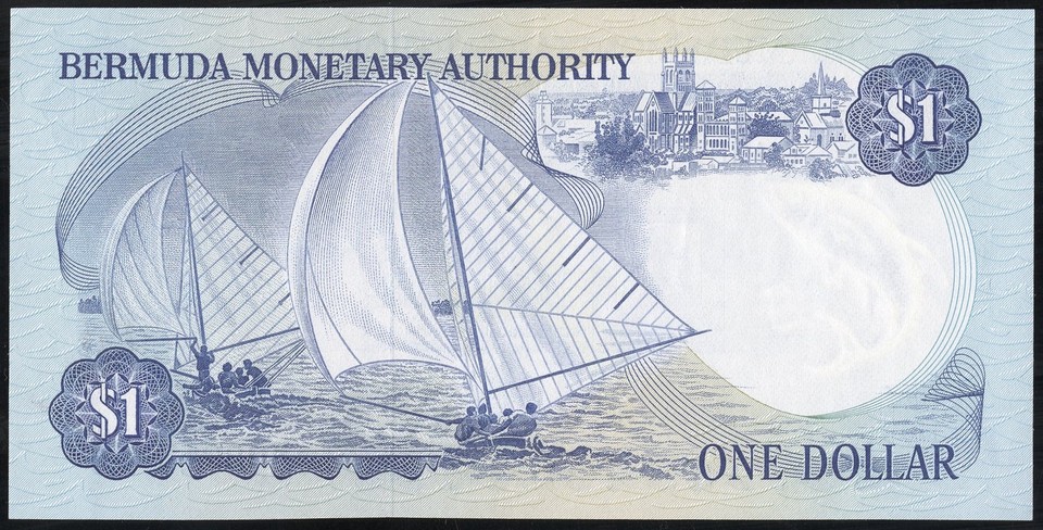 Bermuda Paper Money 1982 CU $1 Note | eBay