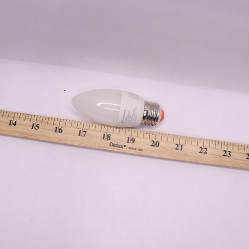 EcoSmart Color Changing CEC LED Light Bulb w/ Voice Control B11 E26 60W ...