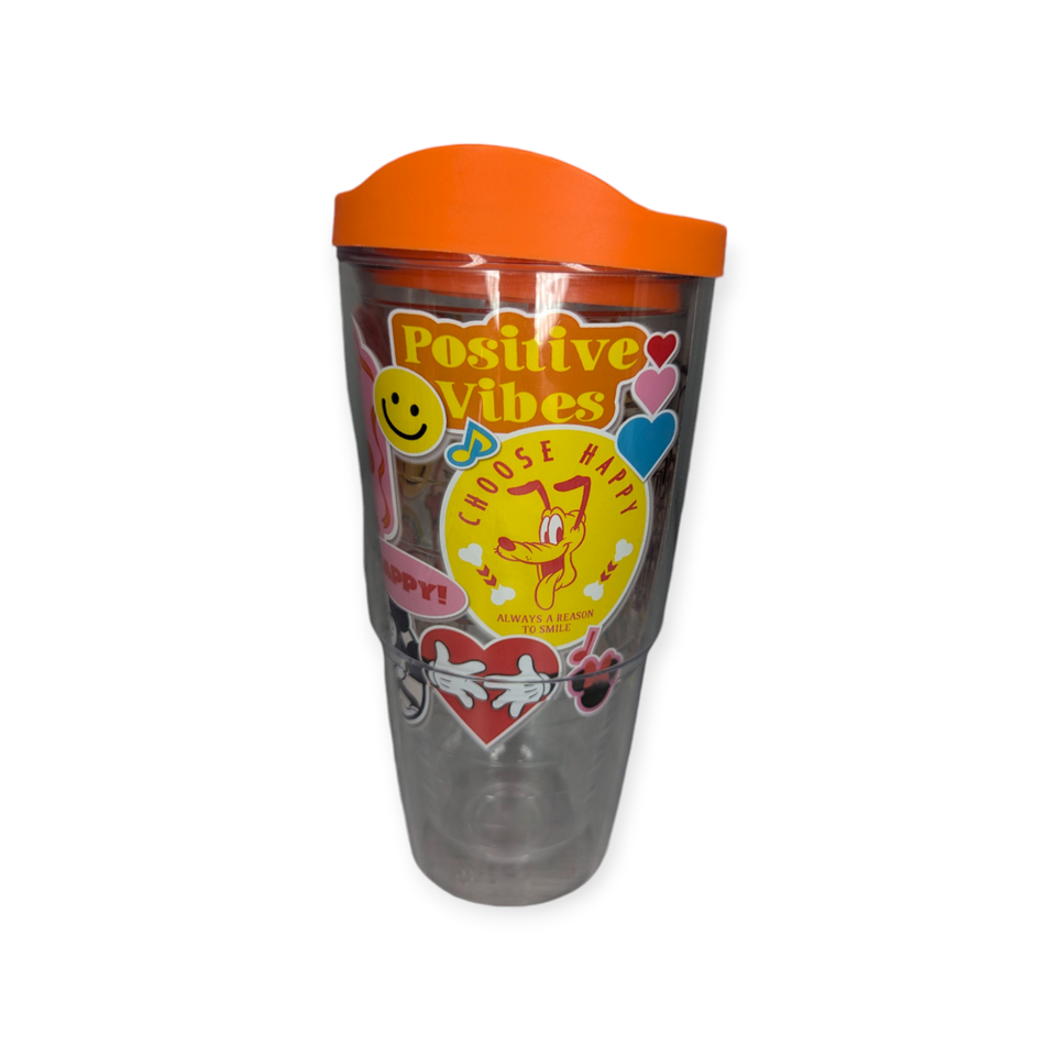 Tervis x Disney 100 Tervis 24 oz Tumbler with Orange Lid | eBay