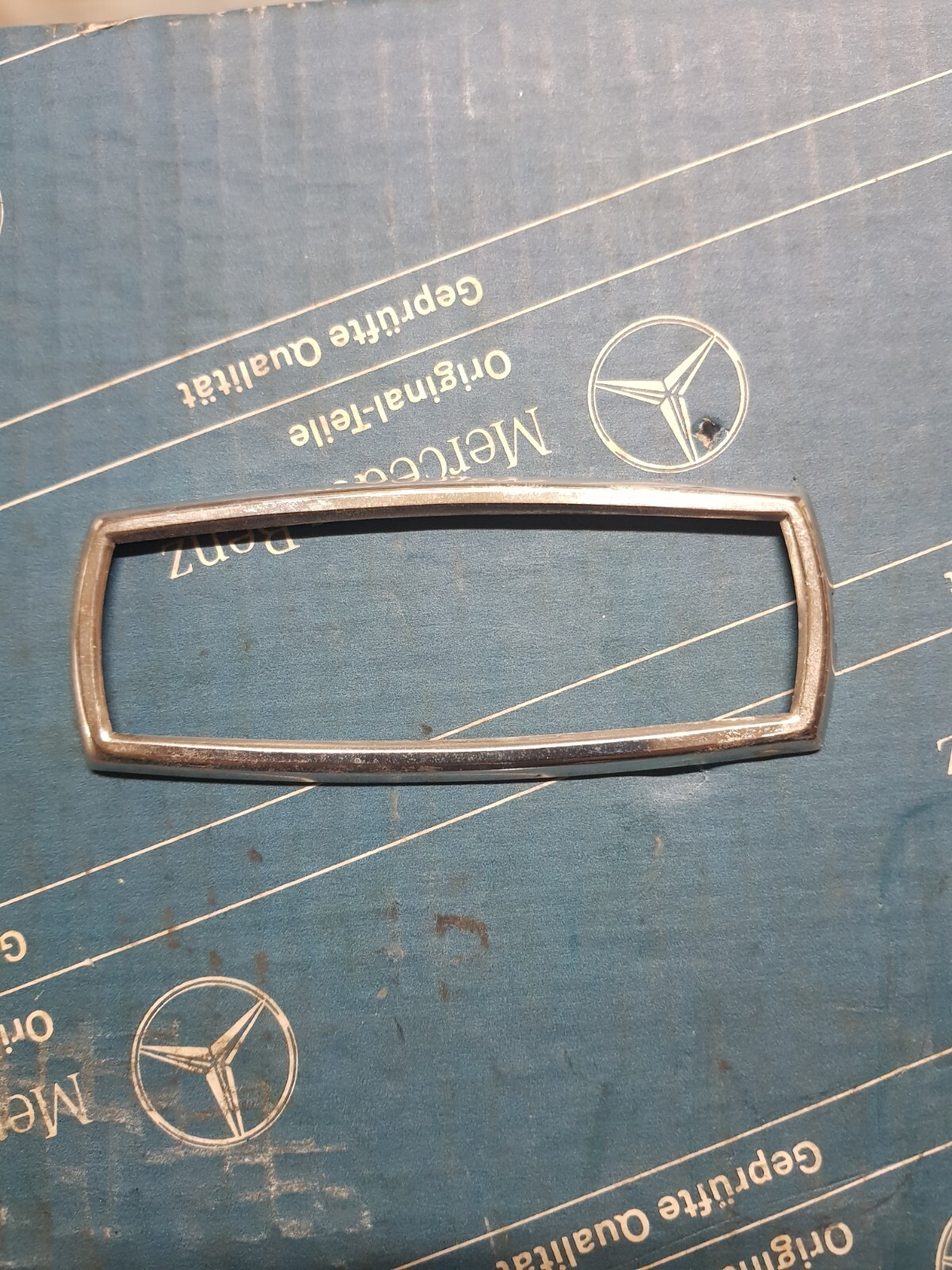 MERCEDES W114 W115 Chrome frame internal ceiling lights FRONT & REAR | eBay