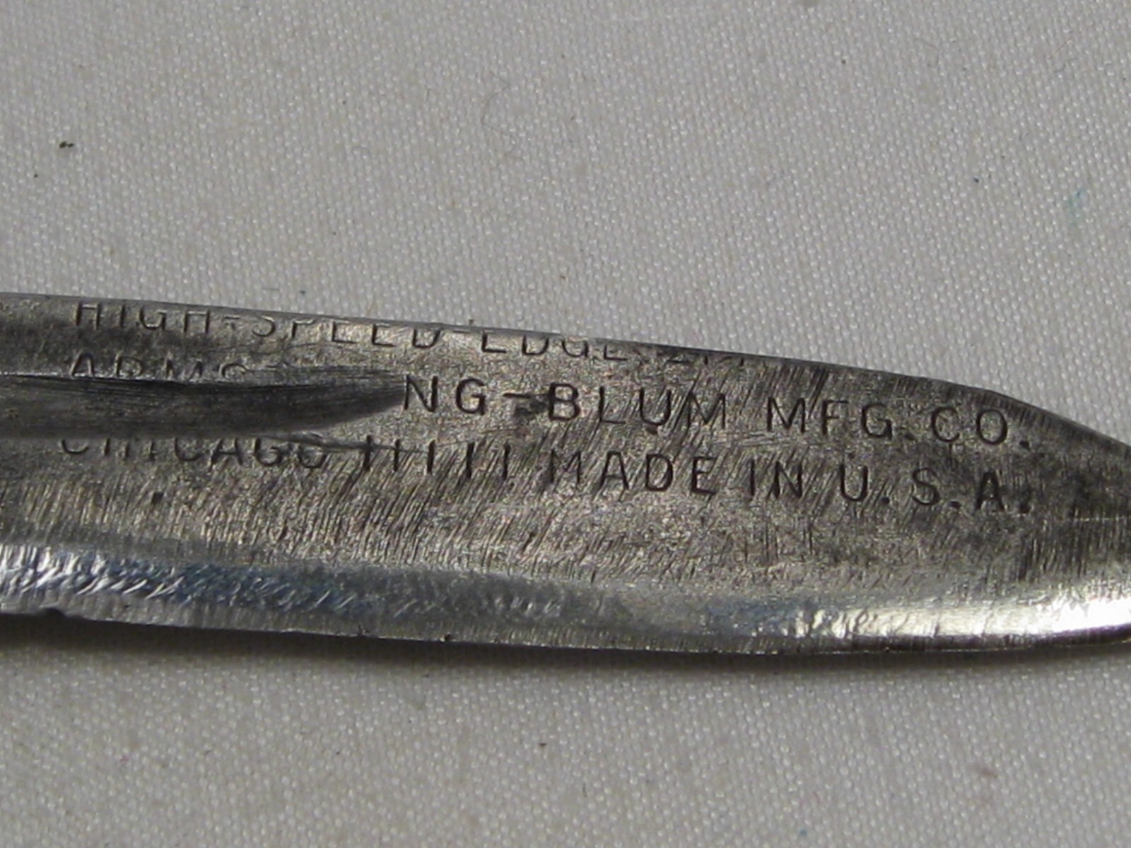 Vintage MARVEL-PLUM 2 Blade Corkscrew Folding Pocket Knife (Blade Loose ...