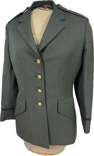 Women's 12MR US Army Officer's Class A Green 491 Dress Uniform Coat ...