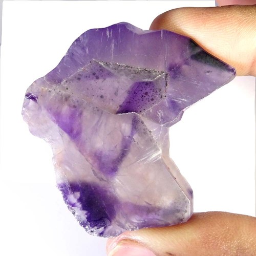 115.35Cts. Natural Purple Amethyst Rock Slab Polished Rough Minerals ...
