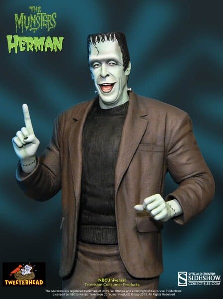Tweeter Head The Munsters Herman Munster Limited Edition 15" Maquette ...