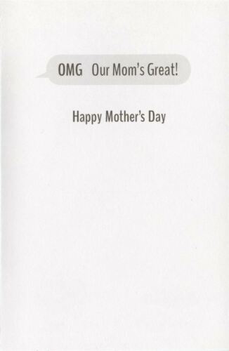 American Greetings Mother's Day Card: Texting For Moms...OMG=Our Mom's ...