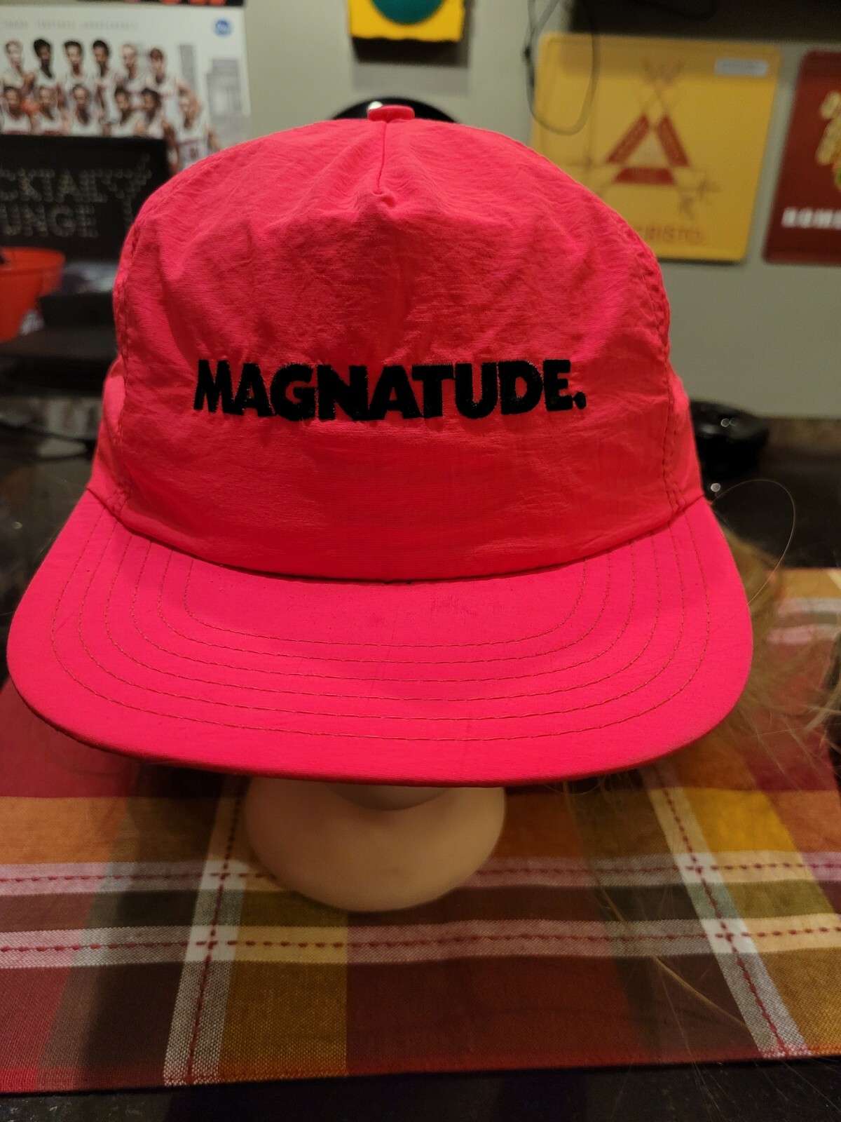 Magnatude Snapback Hat Trucker Made in USA Vintage | eBay