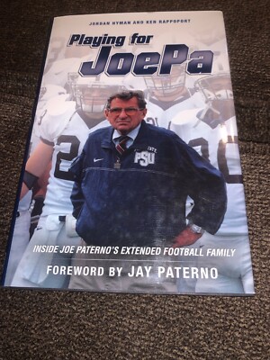 PLAYING FOR JOEPA PENN STATE INSCRIBED SIGNED BOOK HARRY HAMILTON PSU ...