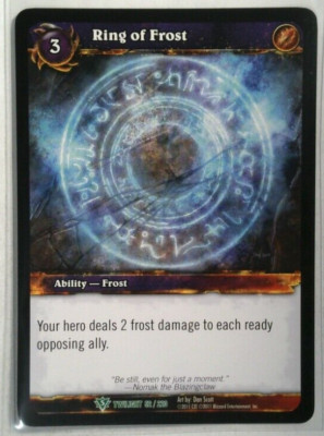 World Of Warcraft - Ring Of Frost *52/220* | eBay