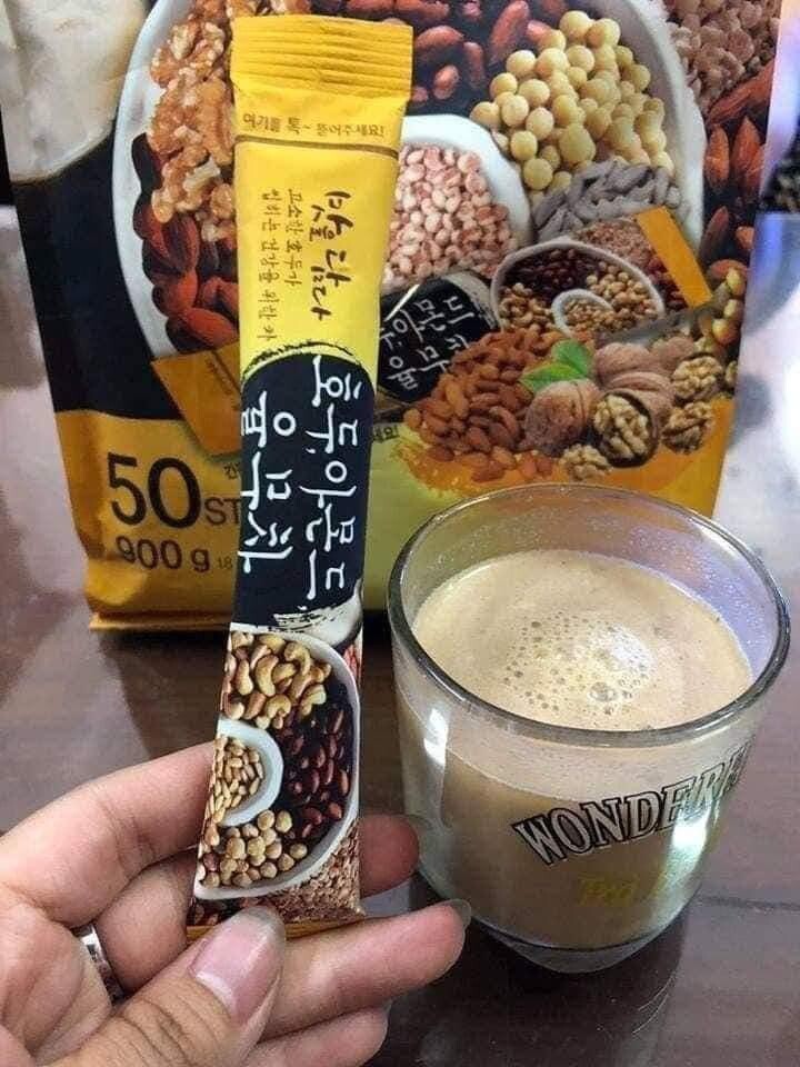 YURI All Natural Walnut Almond Adlay Tea 18g X 50 Sticks, Korean Tea | eBay