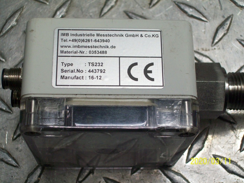 IMB MESSTECHNIK TYPE TS232 0353488 | eBay