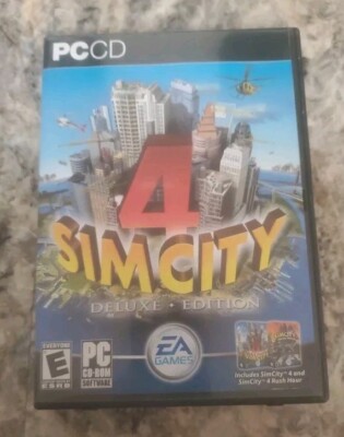 SimCity 4 Deluxe Edition (PC Game CD-ROM, 2003) 2 Disc Must Own Super ...