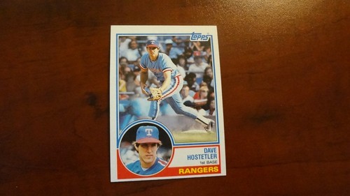 1983 TOPPS # 584 DAVE HOSTETLER BASEBALL CARD | eBay