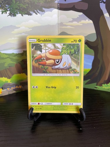 Grubbin 13/149 - Sun & Moon - Common - Pokemon Card TCG - MP/HP | eBay