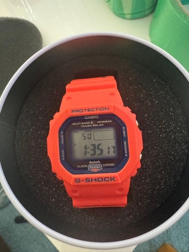 G SHOCK Kobe City Fire Department 50th Anniversary GW B5600FB ...