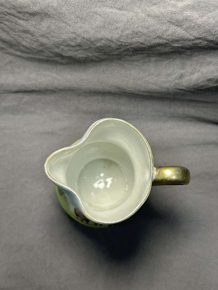 Royal Bayreuth Cream Pitcher Goat Sheep Design UNIQUE shape | eBay