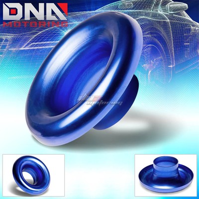 3" BLUE ALUMINUM SHORT RAM/COLD AIR INTAKE VELOCITY STACK/TURBO CHARGER ...