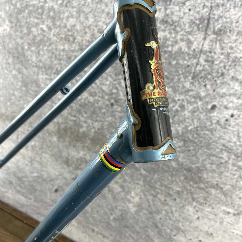 Vintage Raleigh Record Ace Mixte Bike Frame 49 cm Lugged Steel England ...