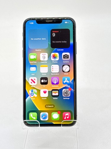 Unlocked Apple iPhone X A1901 256GB Space Gray - Cracked Screen | eBay