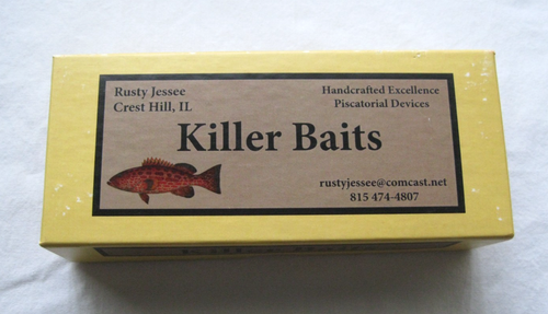 Rusty Jessee Killer Bait 2012 Frog Scale RE 150 Lure Signed W/Box ...