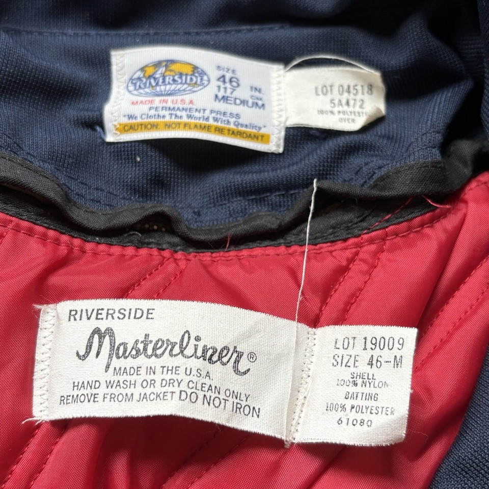 1960s Men’s Chevron Gas Station Attendant Master liner Jacket In Mint ...