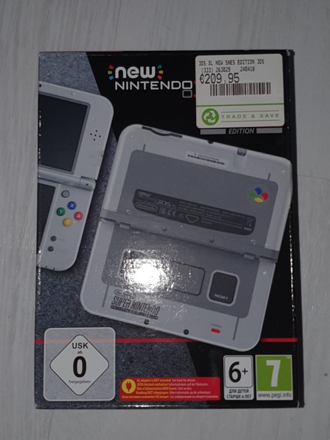 Nintendo 3DS XL SNES Edition Grey Console for sale online | eBay