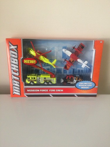Matchbox - Mission Force - Fire Crew - 4 Pack - 2012 - MIB - Free Post ...