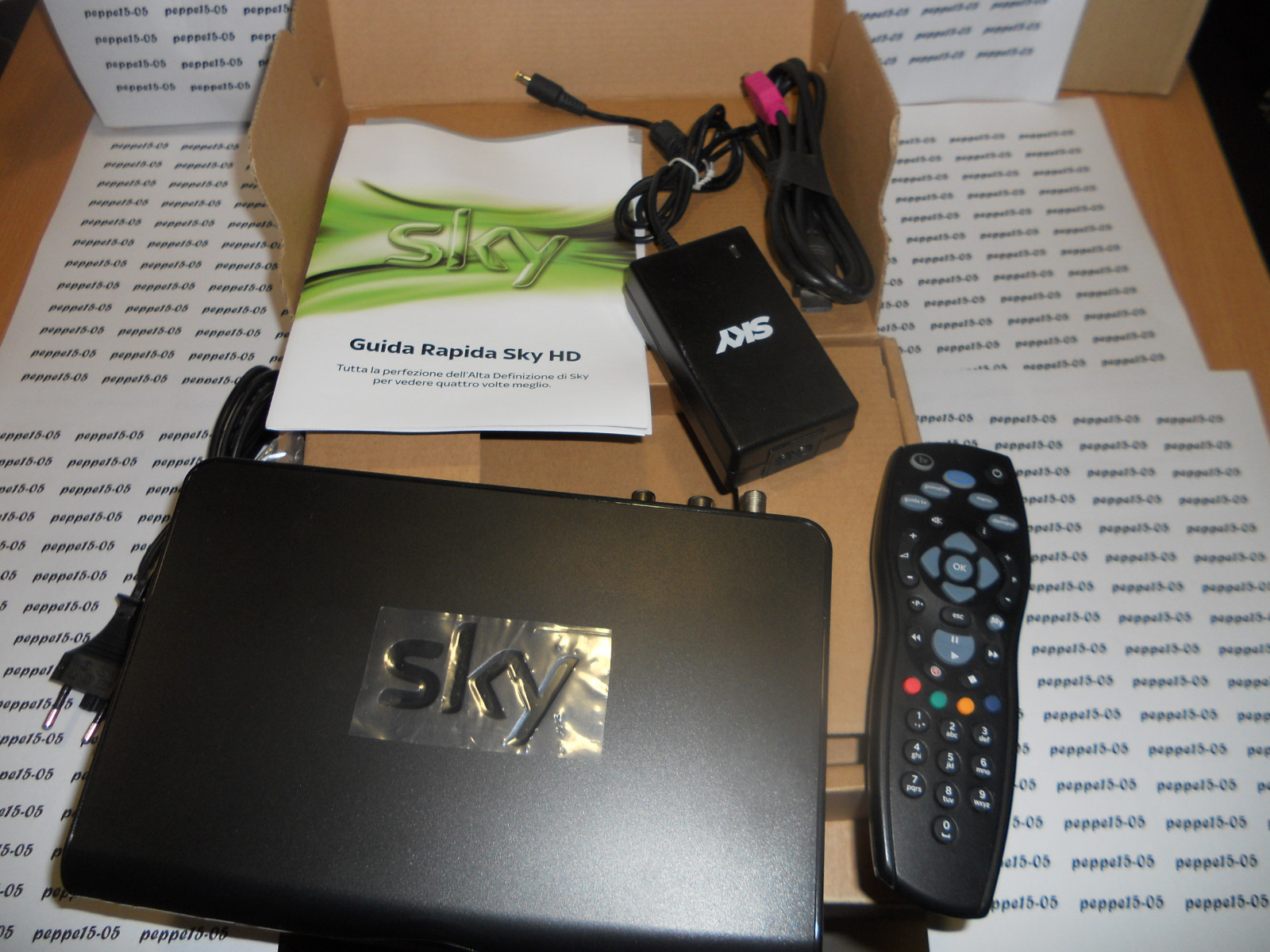 DECODER SKY HD CON DIGITALE TERRESTRE INTEGRATO PACE DZS 3001 NS COMBO ...