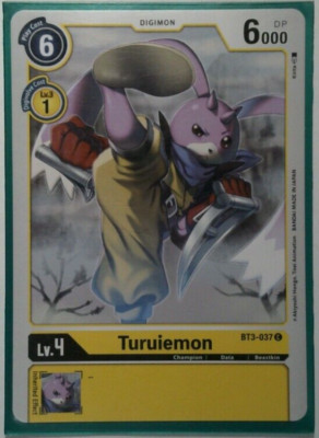 Digimon CCG - Turuiemon *BT3-037* | eBay
