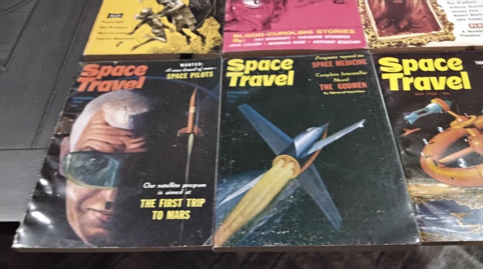 Sci-Fi Pulp Magazine Lot of 20 Overall Grade VG | eBay