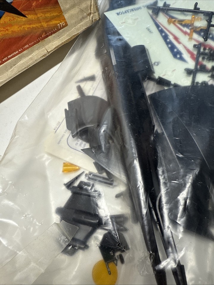 AURORA RAGNAROK ORBITAL INTERCEPTOR MODEL KIT-1975 Young Model Builders ...