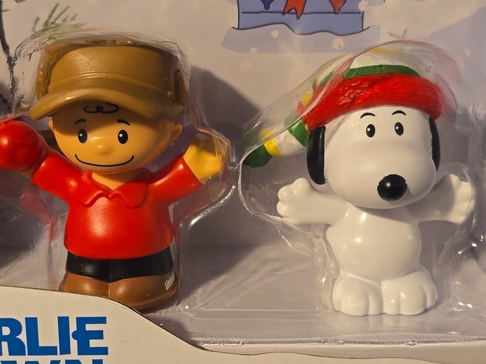 Little People Collector Charlie Brown Christmas Peanuts Snoopy New 75 ...