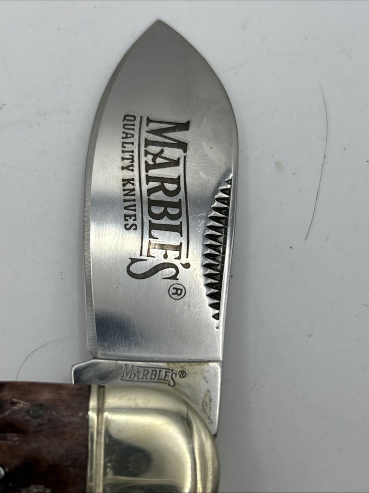 MARBLES JIGGED BONE KNIFE MR 113 SUNFISH/ELEPHANT TOE | eBay