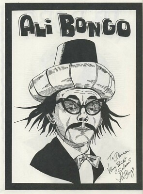 Ali Bongo collection of 13 items with two magic caricatures and tricky ...