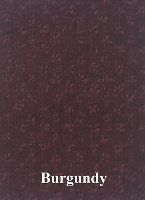 20 oz Pontoon Pattern Boat / Marine Carpet - 8.5 x 5 - Burgundy ...