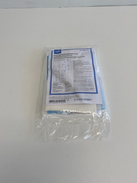 Medline Shroud Packs Postmortem Non70510 Medline -24 Each / Case for ...