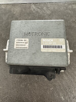 89-90 BMW 525 E34 ECU ENGINE CONTROL MODULE 2.5L MOTRONIC DME 1726366 ...