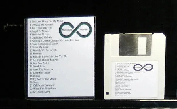 23 Memorable Melodies For Player Pianos using CD, Floppy Disk, or USB ...