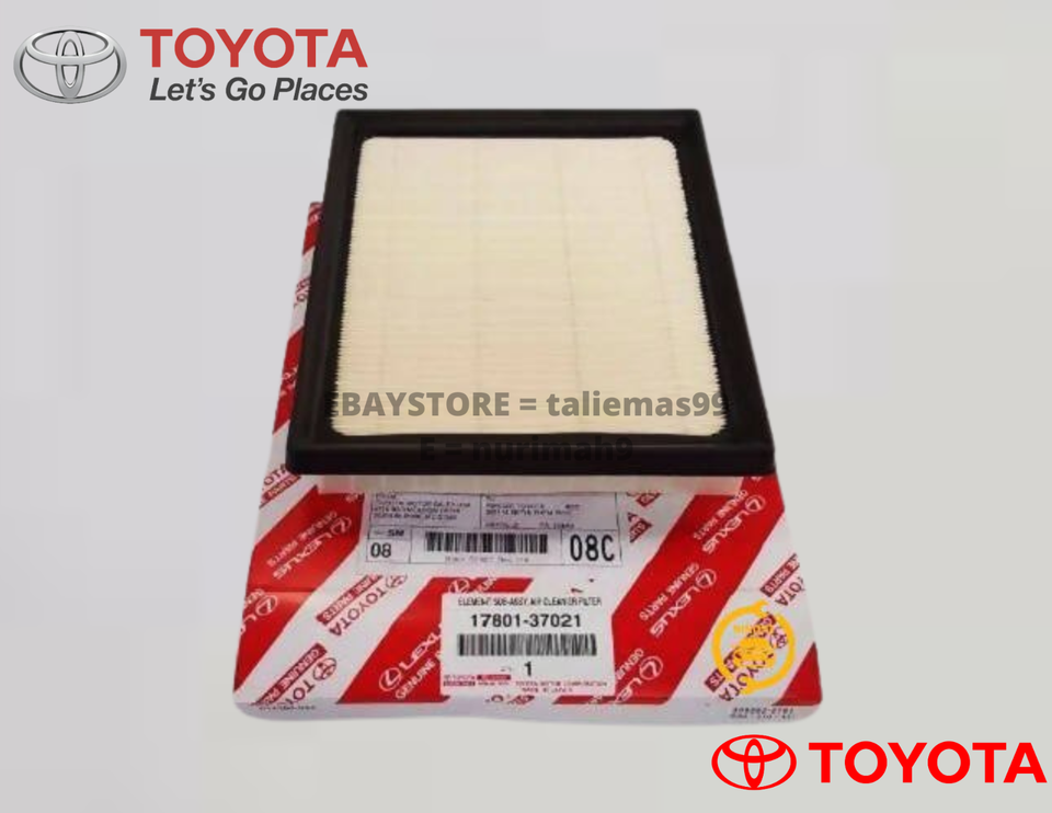 Genuine TOYOTA Engine Air Filter 17801-37021 17801-YZZ12 1780137020 OEM ...