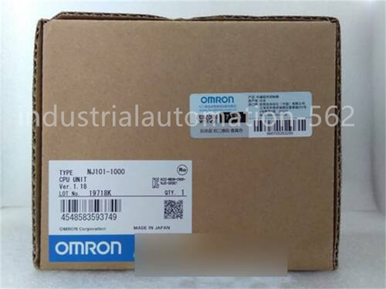 Omron NJ101-1000 PLC Module NJ1011000 New & Genuine Expedited Ship 1PCS ...