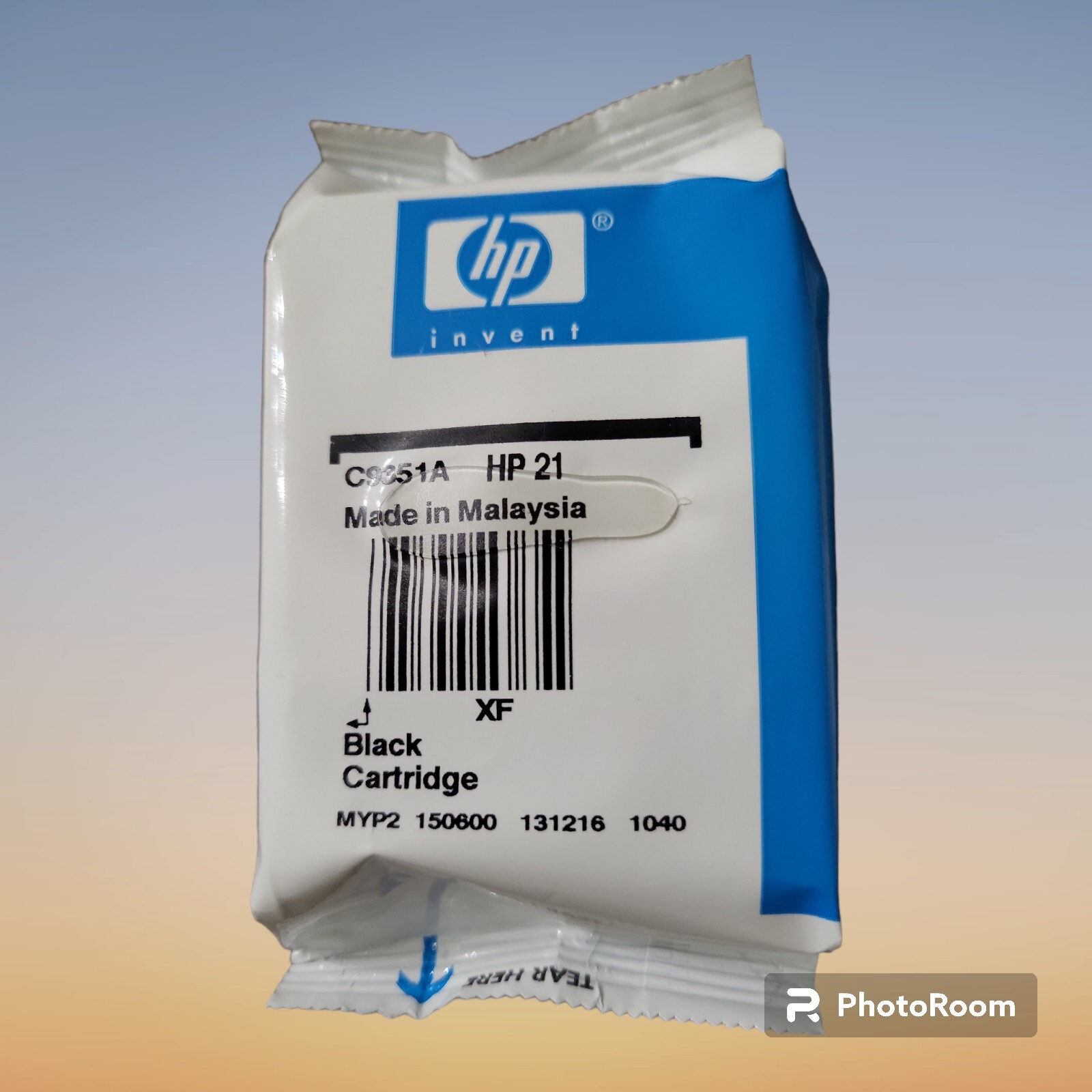 2 Genuine HP 21 Black Ink Cartridges C9351A for sale online | eBay