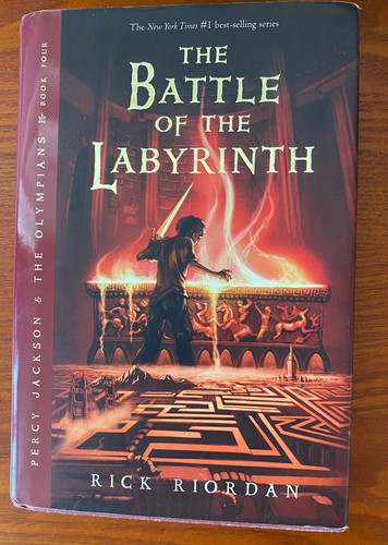 Battle of the Labyrinth Rick Riordan 1st edition 1st print HC Book ...