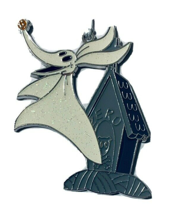 Hallmark 2022 Zero Nightmare Before Christmas Ornament Metal Enamel Tim ...