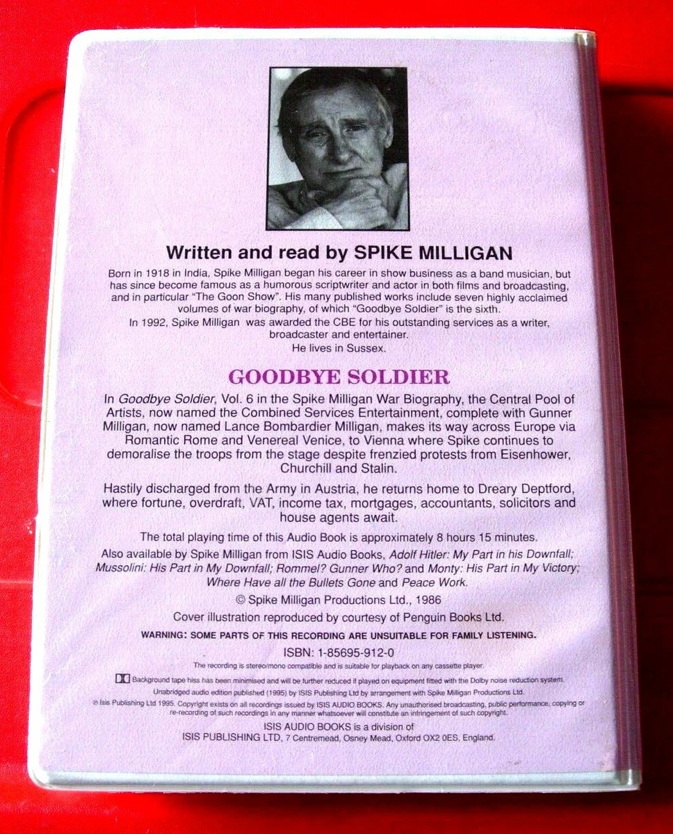 Goodbye Soldier Spike Milligan